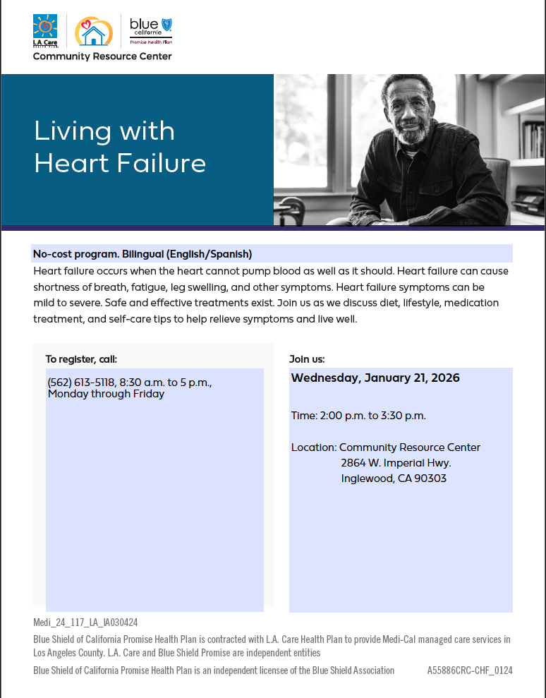 01.21.2026 - Living with Heart Failure